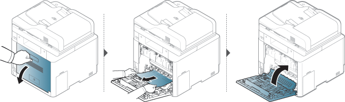 Beseitigen von Papierstaus