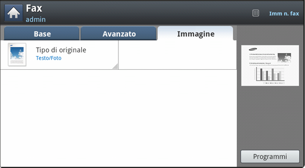 Invio di fax (opzionale)