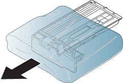 Replacing the toner cartridge