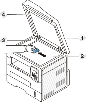Cleaning the machine